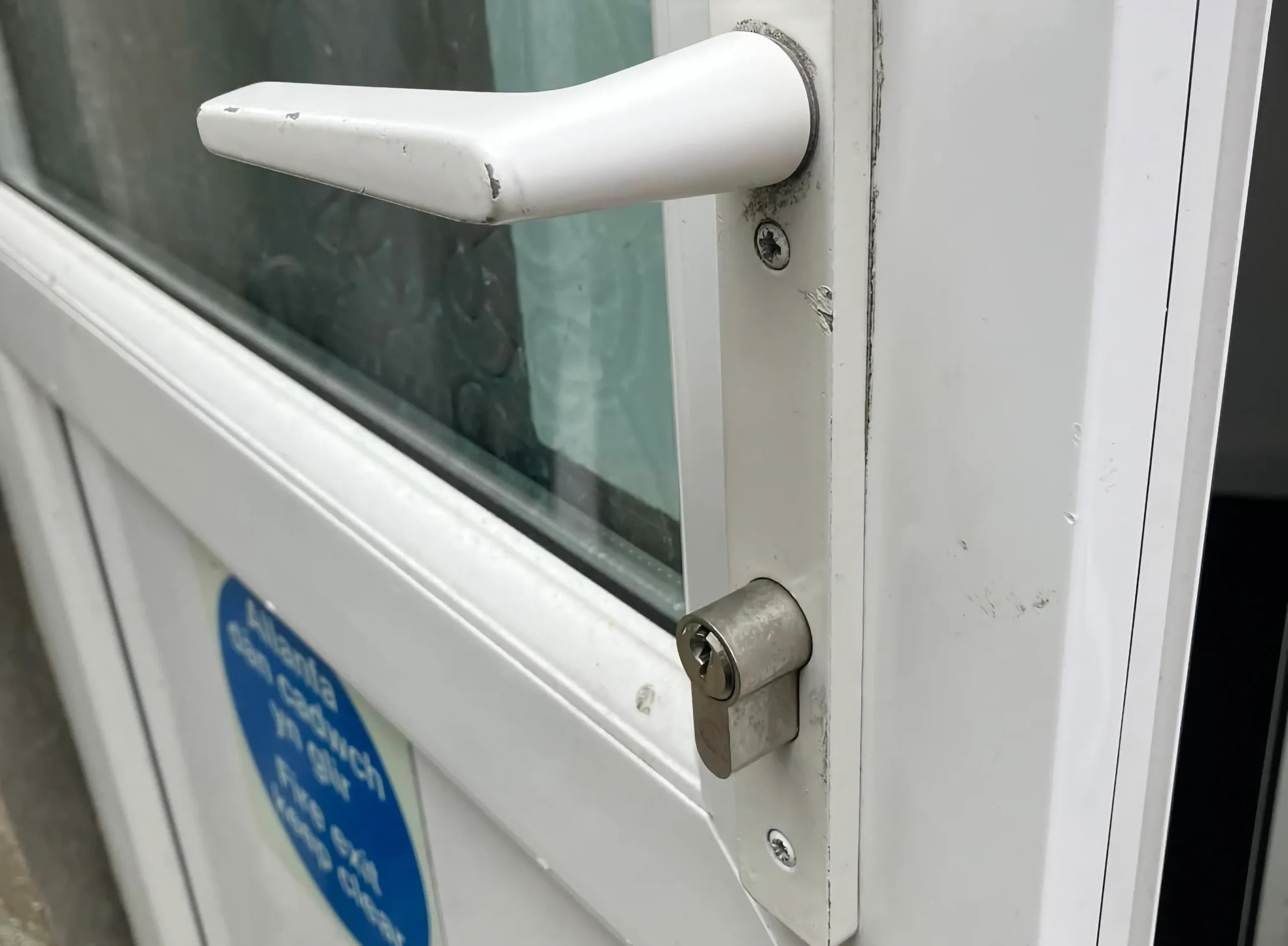 Safety first fire exit door problems, emergency locksmith Bridgend